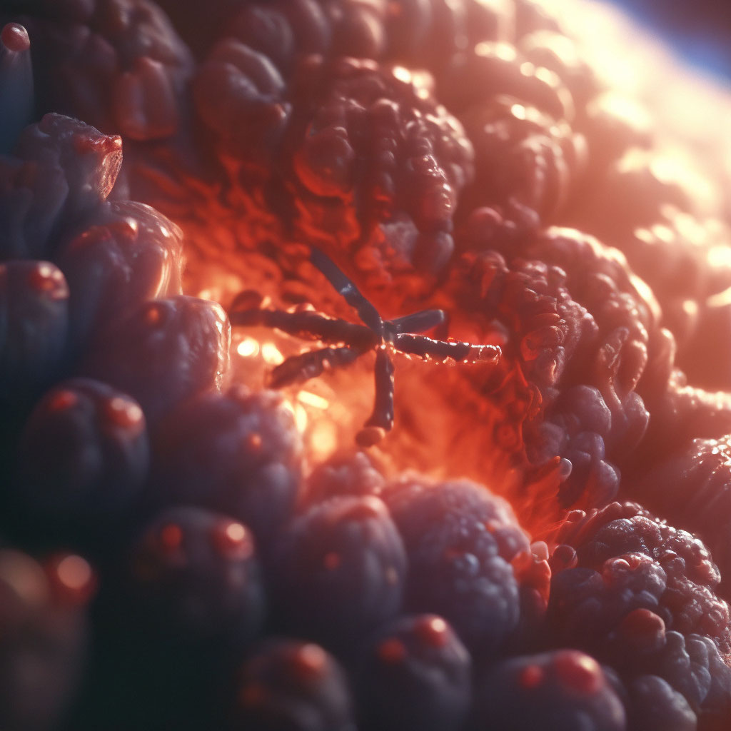 "The moment of conception close-up" — image created in Shedevrum