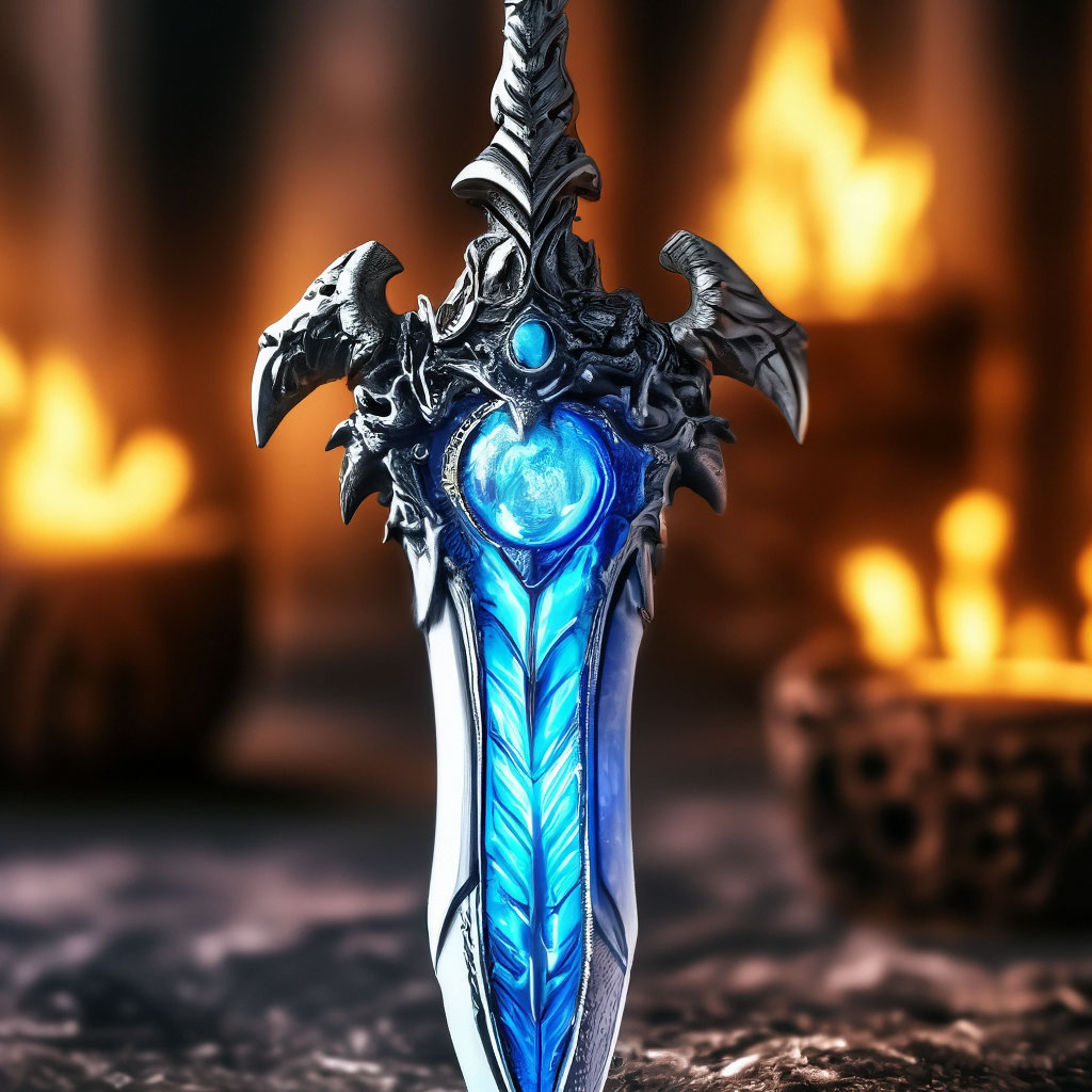 "Magic amulet of fire and icelivery world of Warcraft Frostmore Magic ...