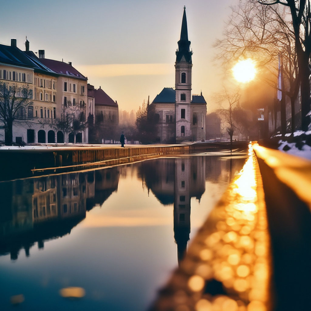 "Novi Sad city , aesthetically pleasing, beautiful, realistic ...