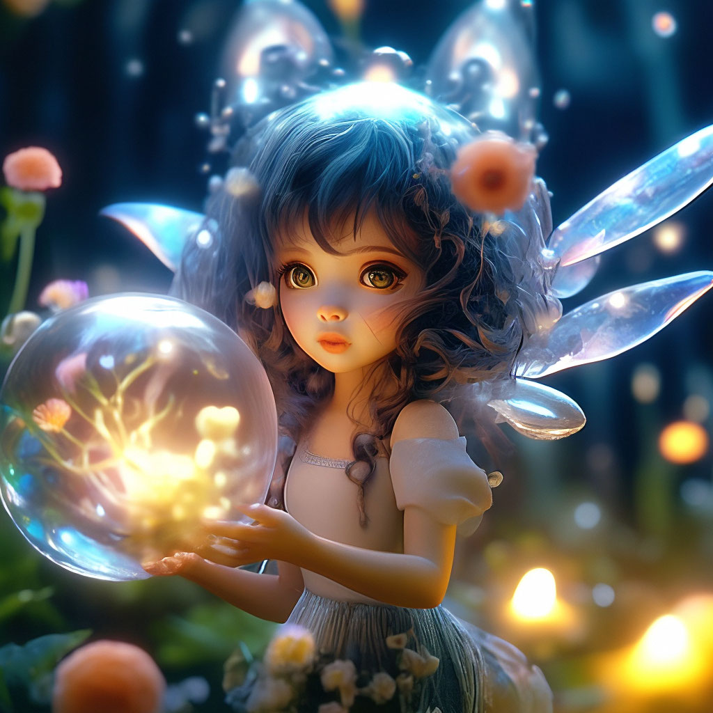 "Beautiful,cute, botanical,flower fairy ghost girl. a creature with ...
