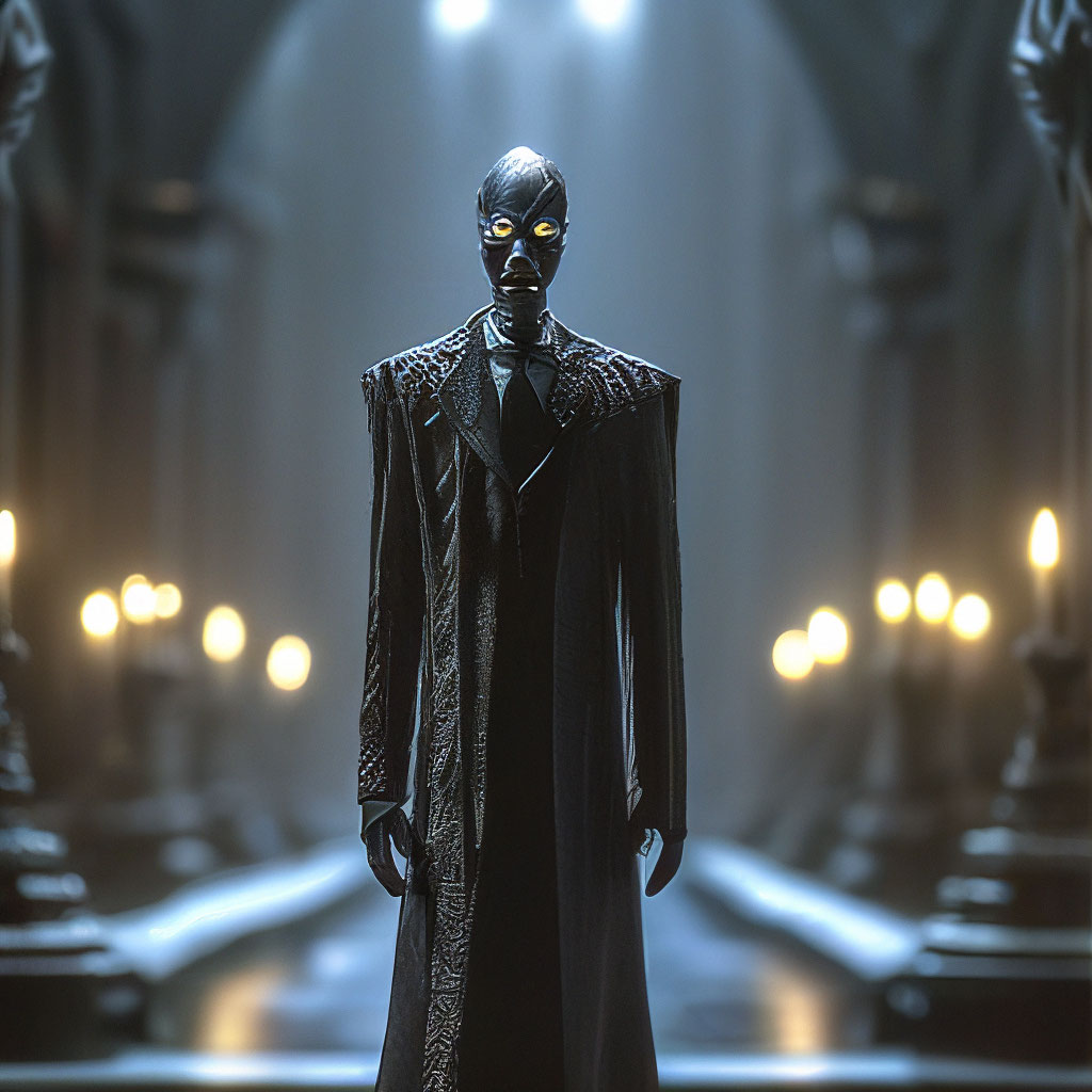 "Slenderman is a skinny tall monster over 2 meters tall, similar to a ...