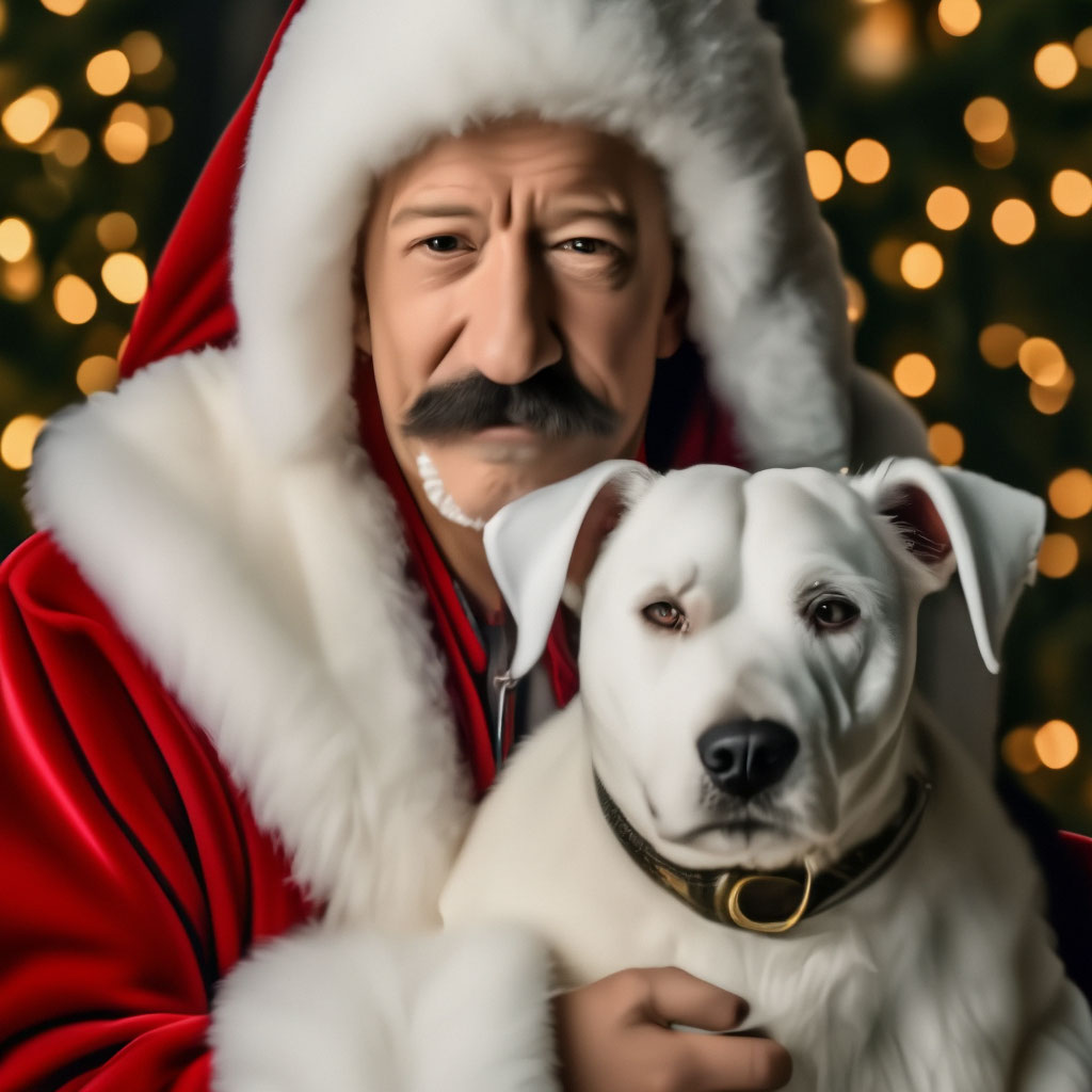 "Santa Claus Lala-lala-lai la la la... Alexander Rosenbaum in a Santa ...