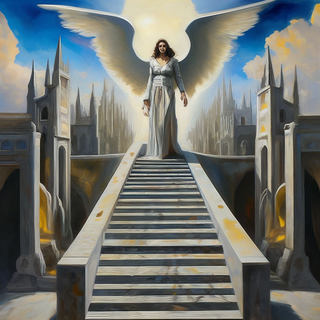 "Mind games and sleep of the dial and concrete steps. Angel.perspective ...