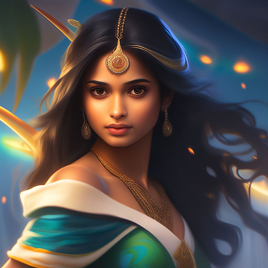 "Rayana" — image created in Shedevrum