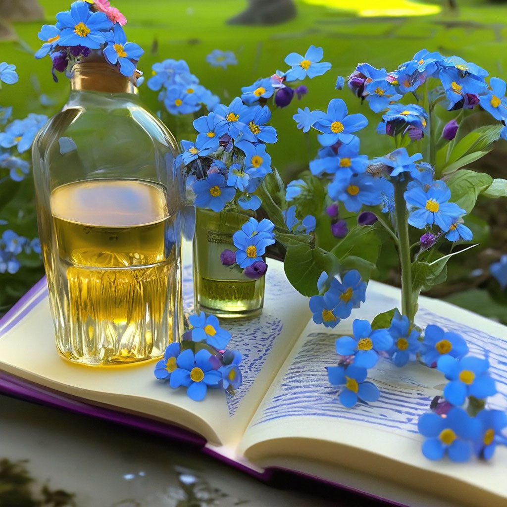 "I read poems to forget-me-nots and fry alcohol with bandits" — image ...