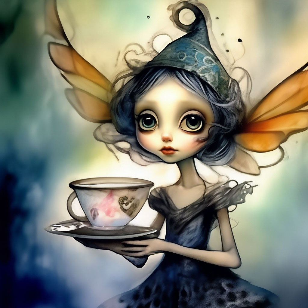 "A strange, tiny fairy, imagination with notes of hysteria, in the ...