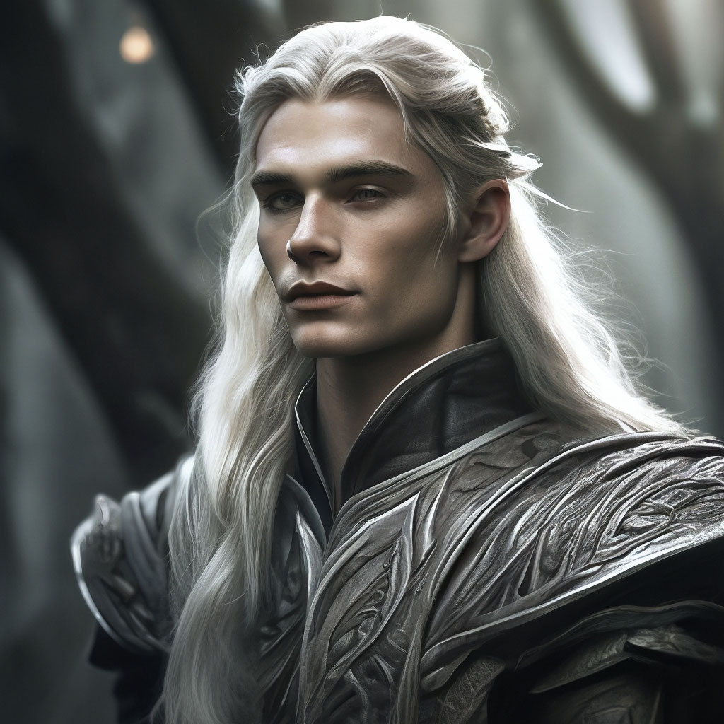 "Elven prince, epic fantasy, high detail, realism, professional ...