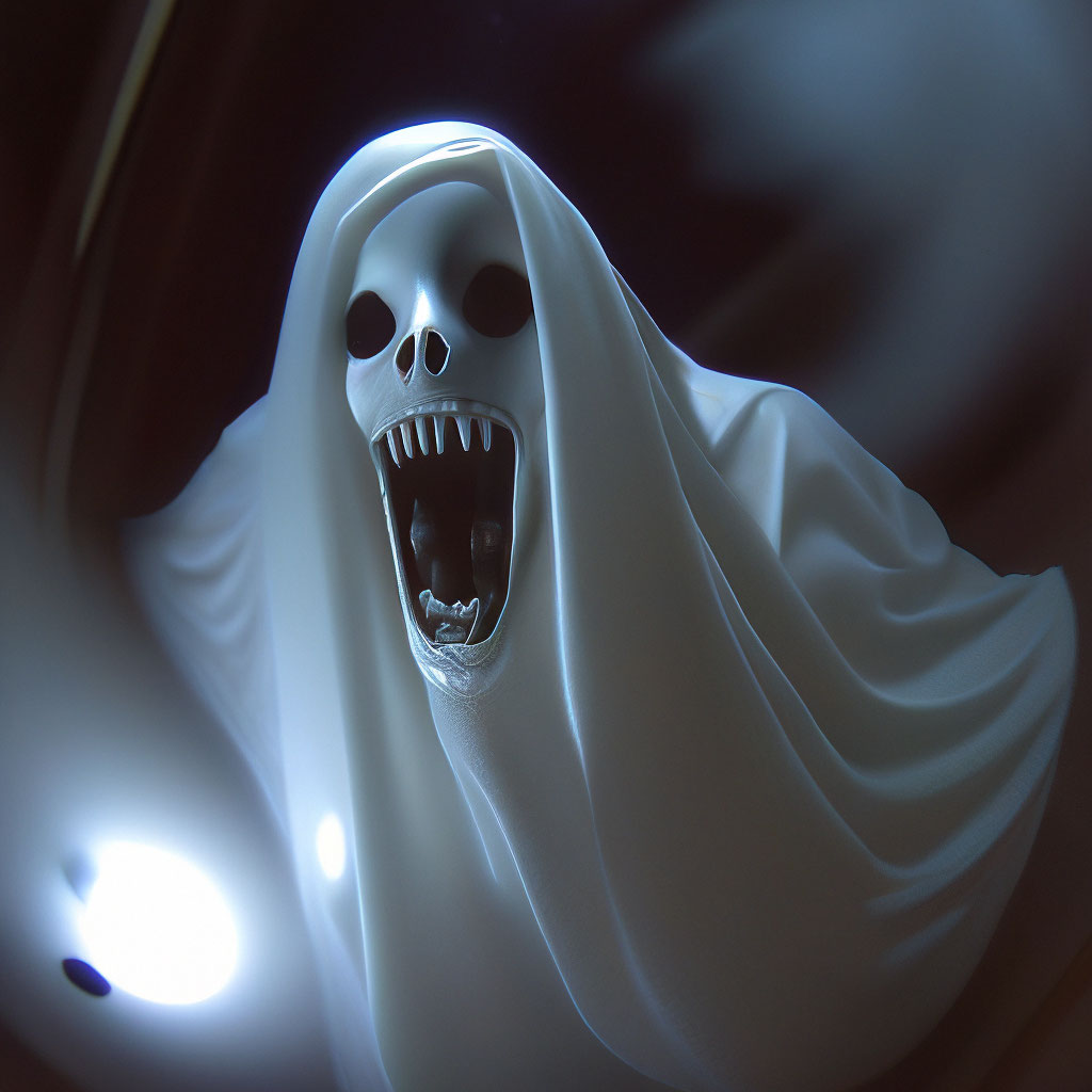 "Ghost tall with teeth, black, darkness, darkness, fog, ghost ...