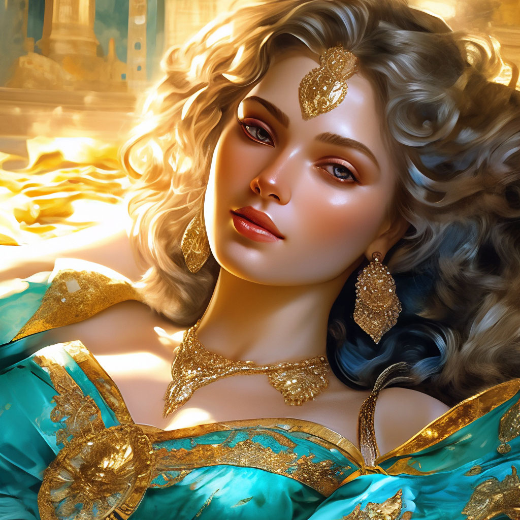 "She is beautiful and beautiful, she is awash in money and everything ...