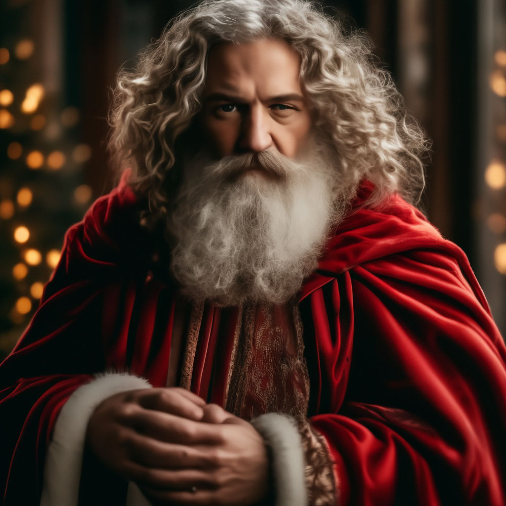 "Father Christmas" — image created in Shedevrum