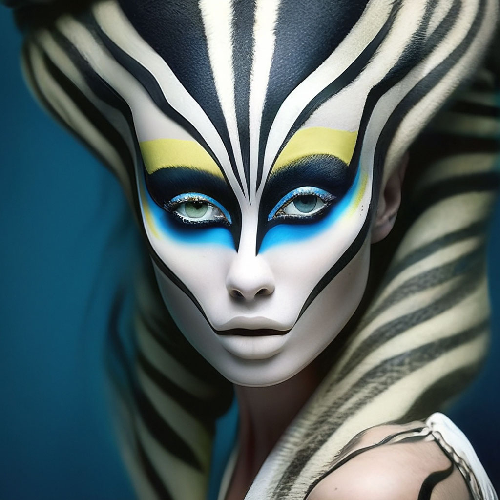 "From an advertising fashion magazine photorealism,metamorphosis of the ...