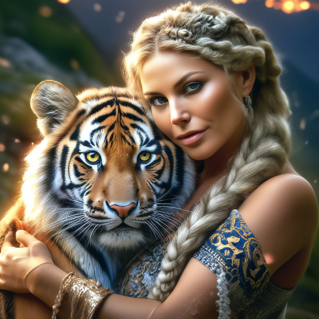 "Hyperrealism, beautiful, spectacular, elemental,tiger baby,in ...