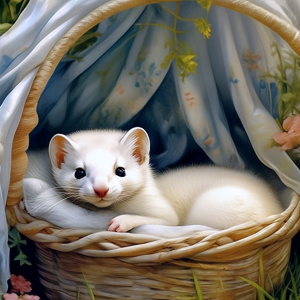 "Computer graphics, highly detailed ink+watercolor painting,charming ...