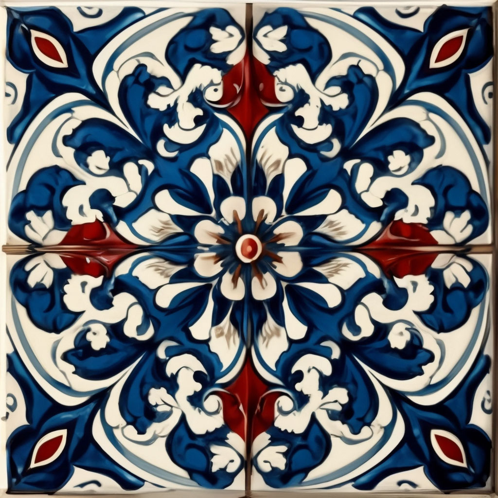 "Ceramic tile in Russian style with an aspect ratio of 2:3" — image ...
