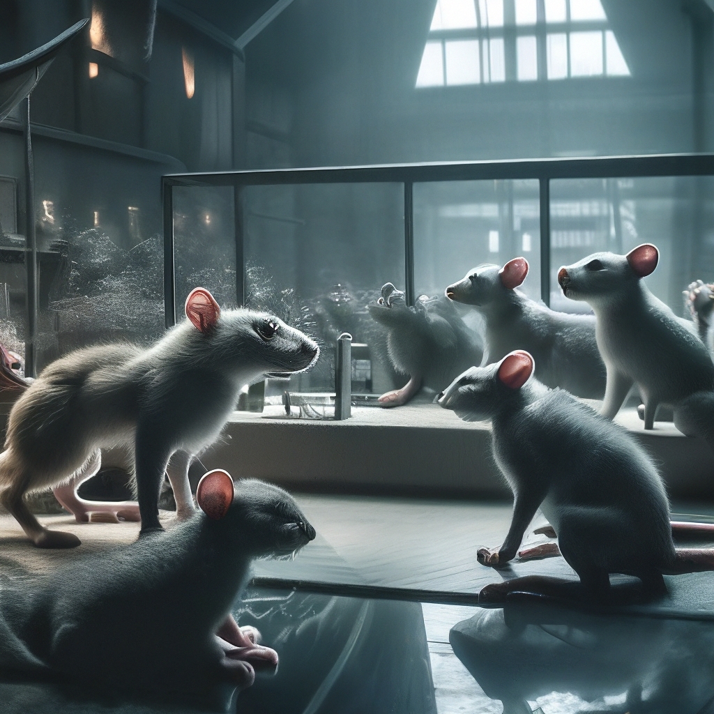 "Part 42. rats captured all wolves in the laboratory, aesthetically ...