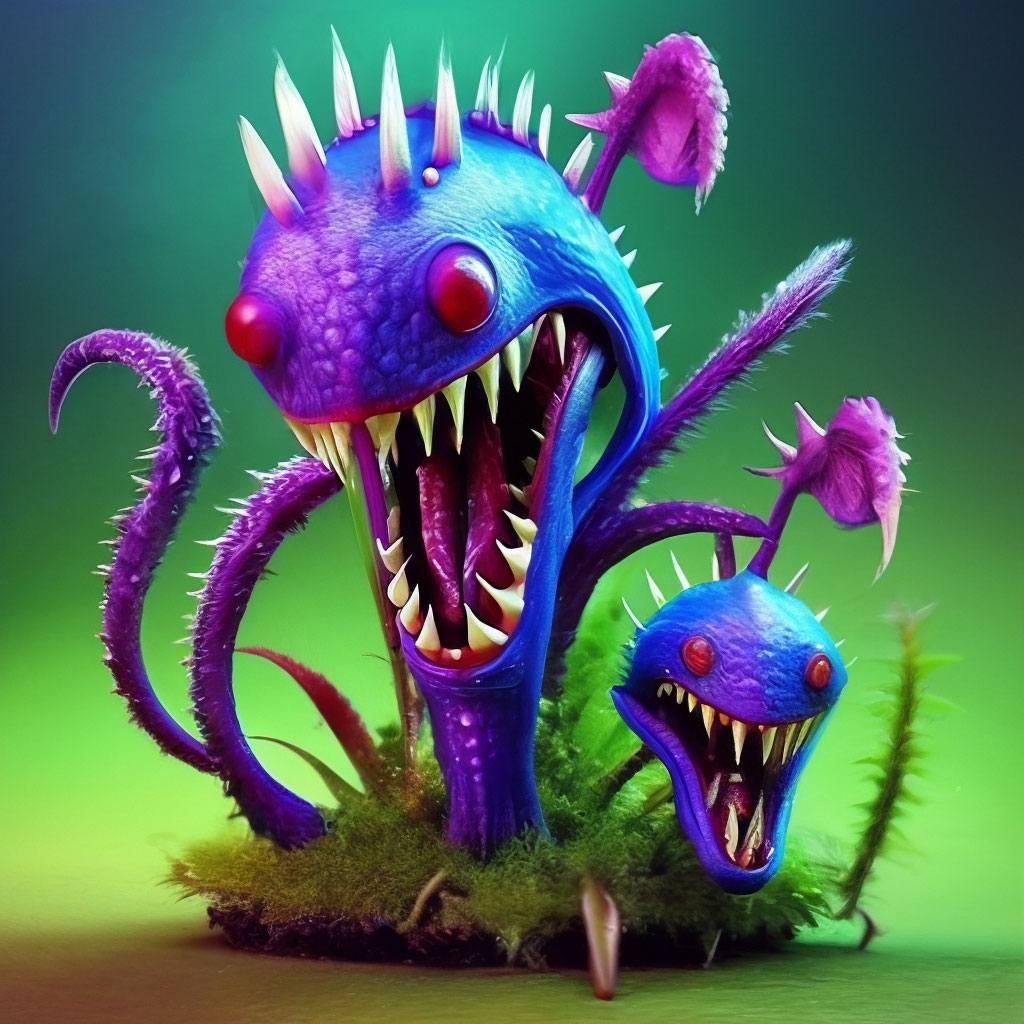 "Super ultra extraordinary extraordinary incomprehensible alien plant ...