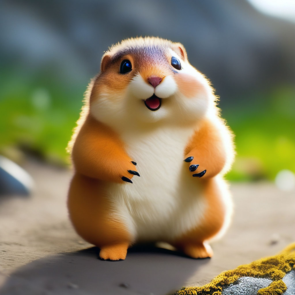 "ZHPCHSHTS Fat fat fluffy cute gopher with short legs 🐾" — image ...