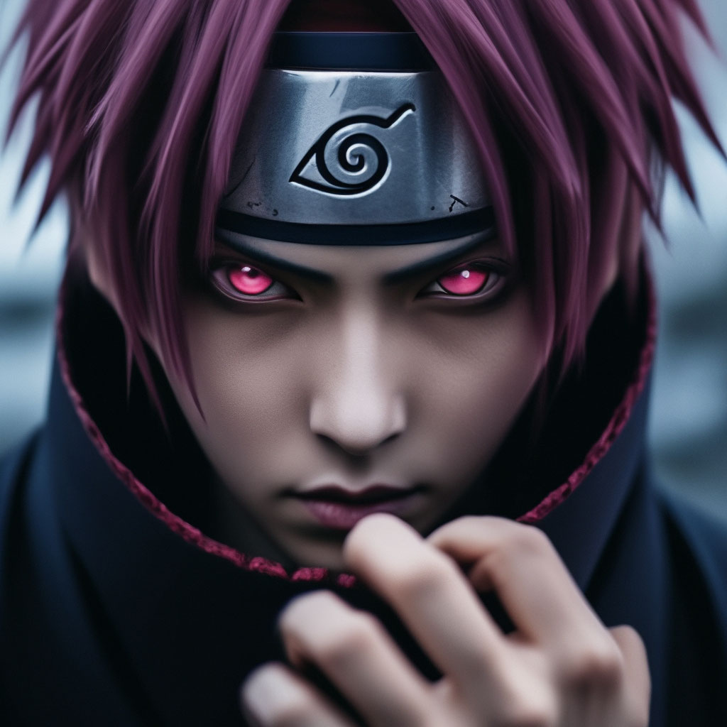 "Nagato, rinnegan with rings, from Naruto Anime, real photo, cinematic ...