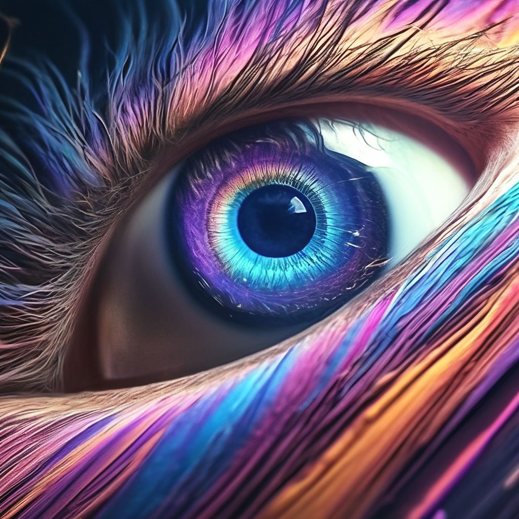 "Eye gradient space tornado, aesthetically pleasing, realistic ...