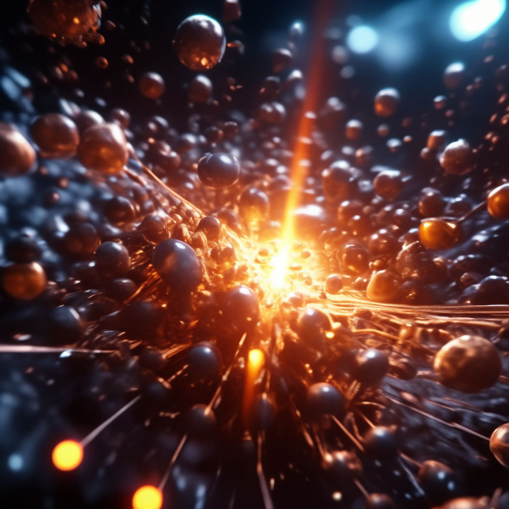 "Dark matter collision, megarealism, megadetalization, megacrasive ...