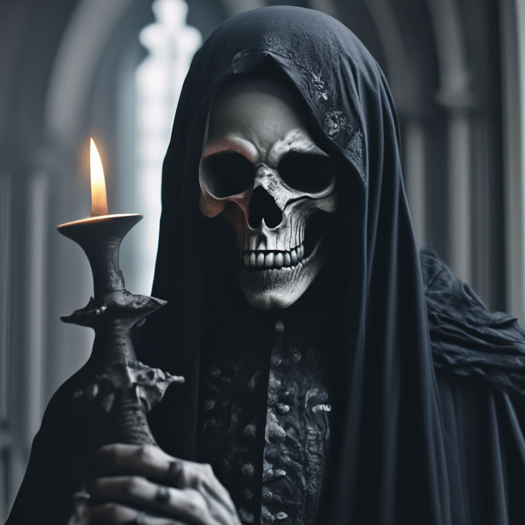 "Death as an "adviser" Gothic, high detail, hyperrealism, photo, high ...
