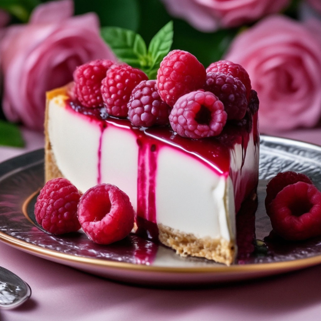 "Drawing with colored pencils,raspberry,pink background,luxury ...