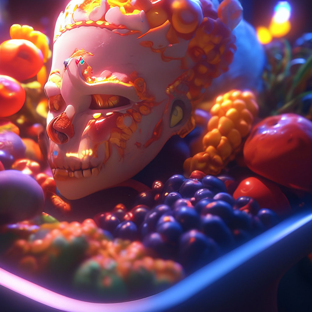 "Unpleasant. Grotesque, surrealism, hyper details, , aesthetically ...