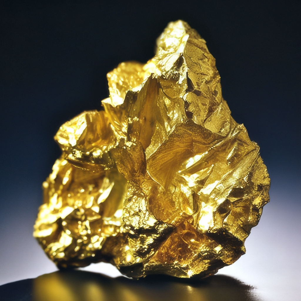 "Gold is native, golden color, distorted shape, metallic luster, hooked ...