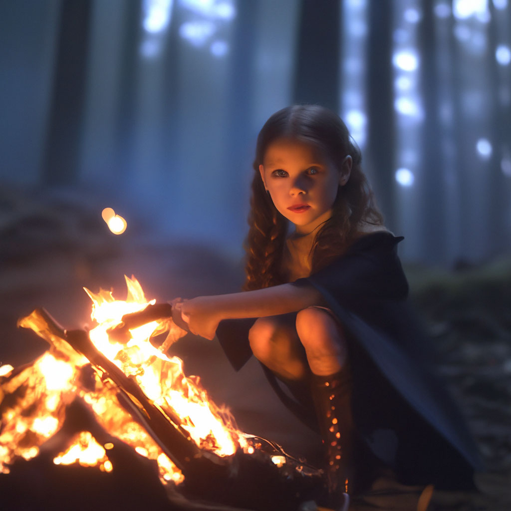 "Jane is a beautiful miniature vampire, burns pieces of other vampires ...
