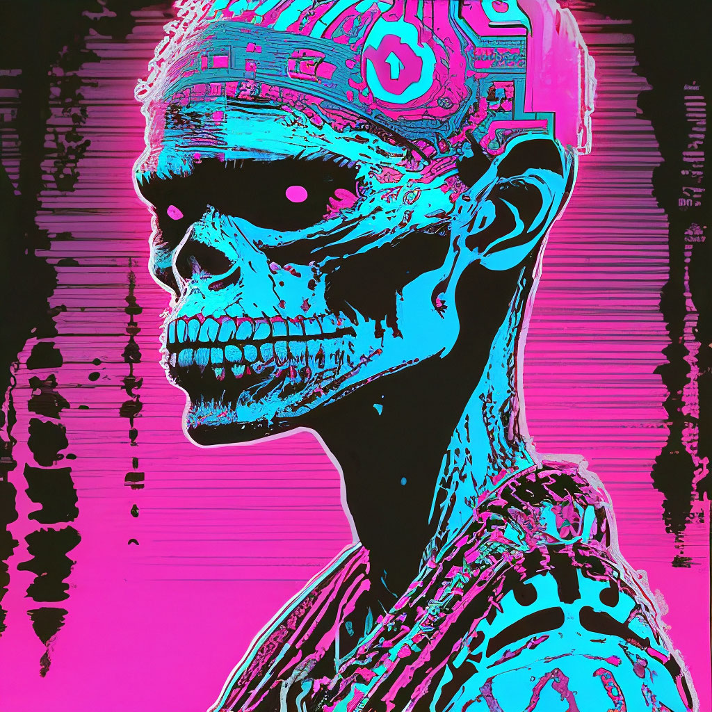 "African pygmy zombie, vector graphics, in the style of grunge-psi-art ...