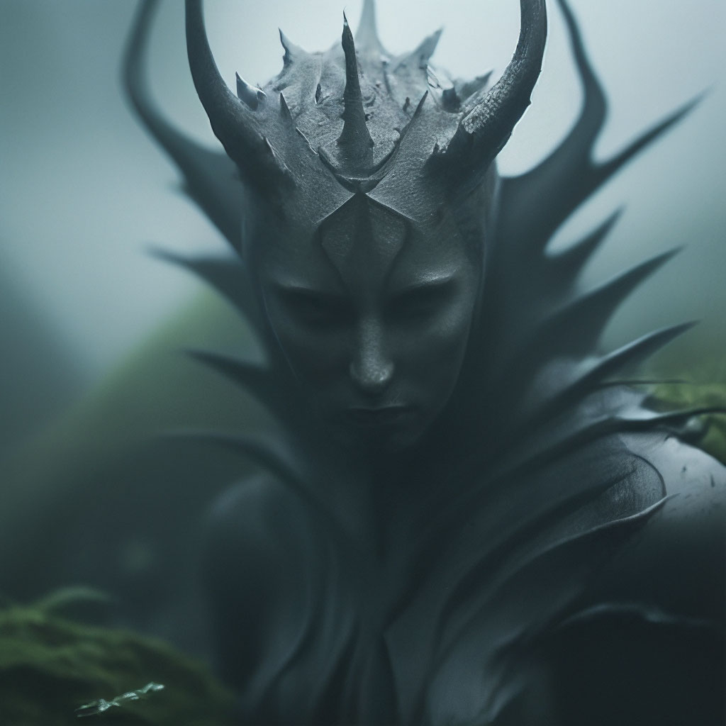 "Pain as a creature" — image created in Shedevrum