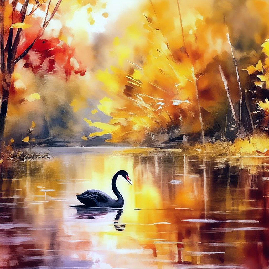 "Watercolor, delicate sunny-golden, maroon, crimson, yellow-golden ...