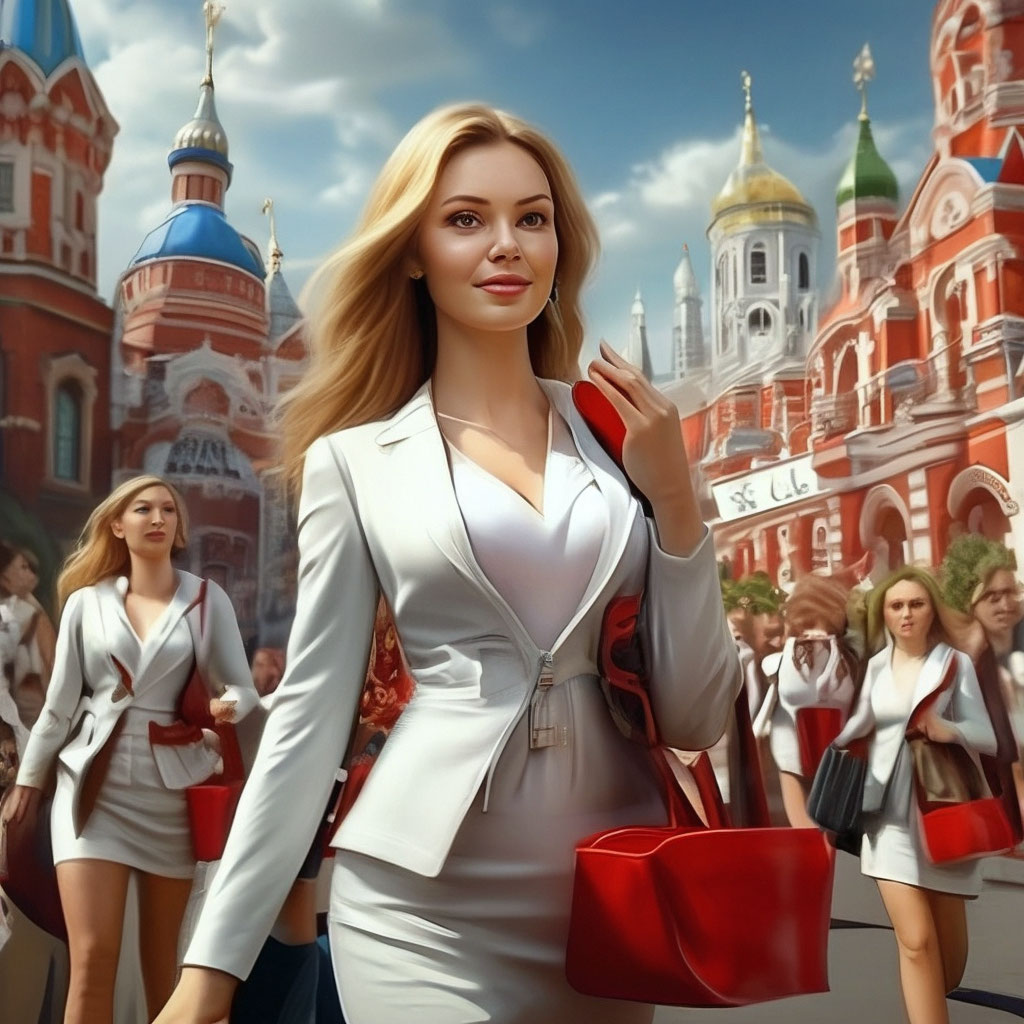 "Smart and beautiful Russian marketers raise the country's economy ...