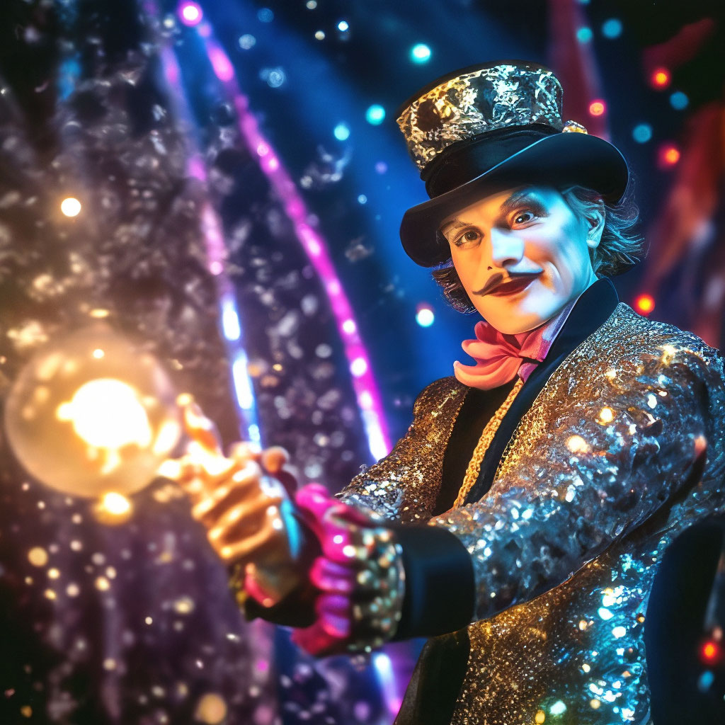"An ornate, art deco circus rescue stick hits the candybober of circus ...