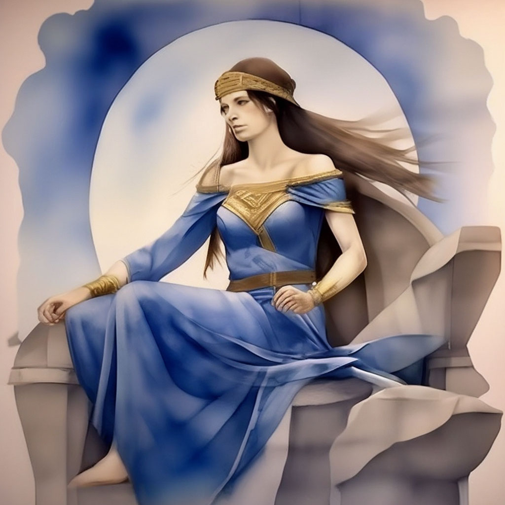 "Medea, ancient Greek mythology, watercolor, simple picture." — image ...