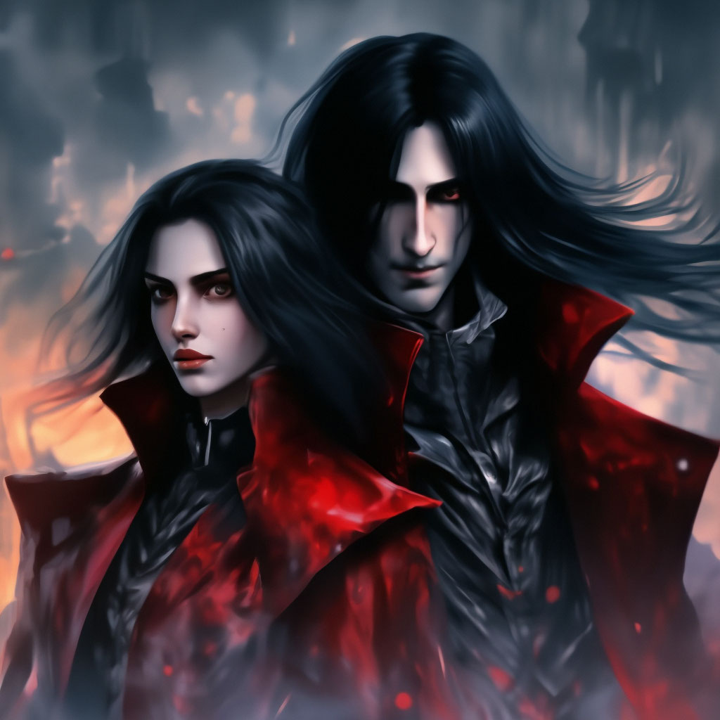 "Kalaba @Astra and alucard" — image created in Shedevrum