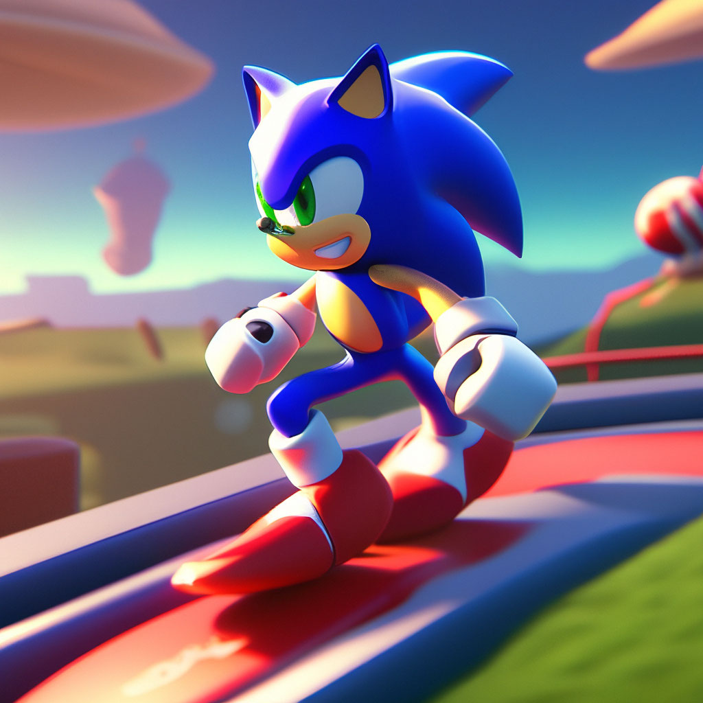 "The title screen saver of Sonic 5 in super handicap 2d" — image ...