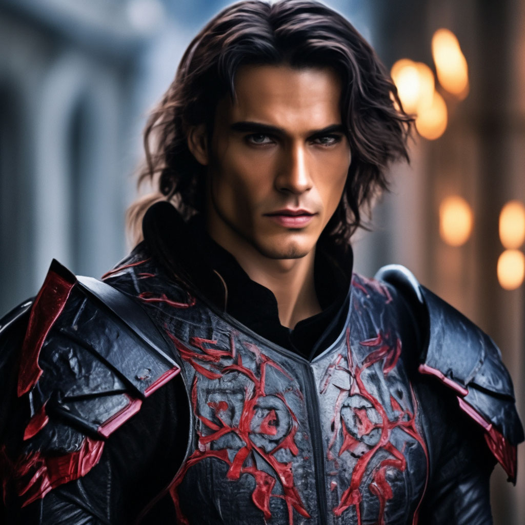"Rhysand from the ACOTAR series. Very good looking. He is wearing black ...
