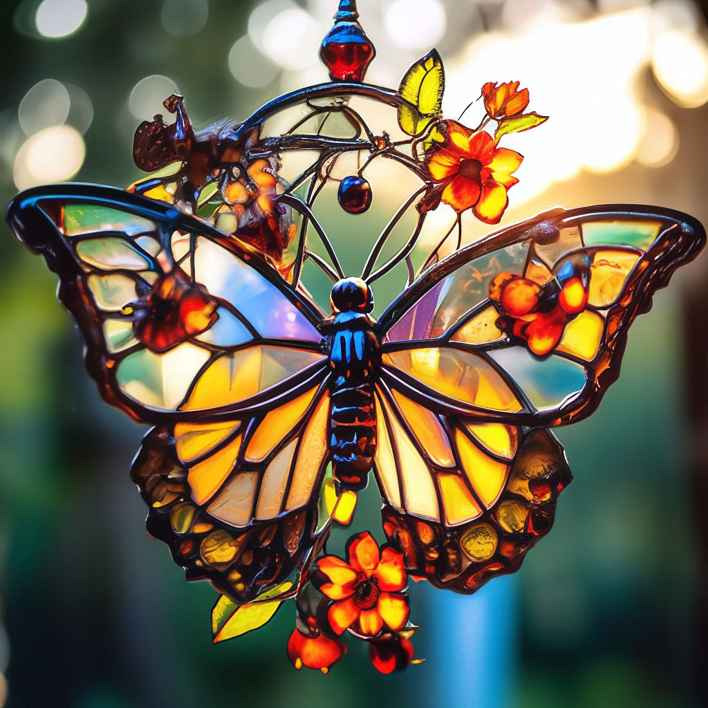 "Suncatcher, aesthetically pleasing, beautiful, realistic, professional ...