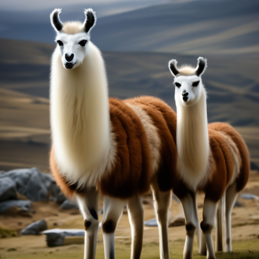 "This beast is called a llama lama-daughter and lama-mother" — image ...