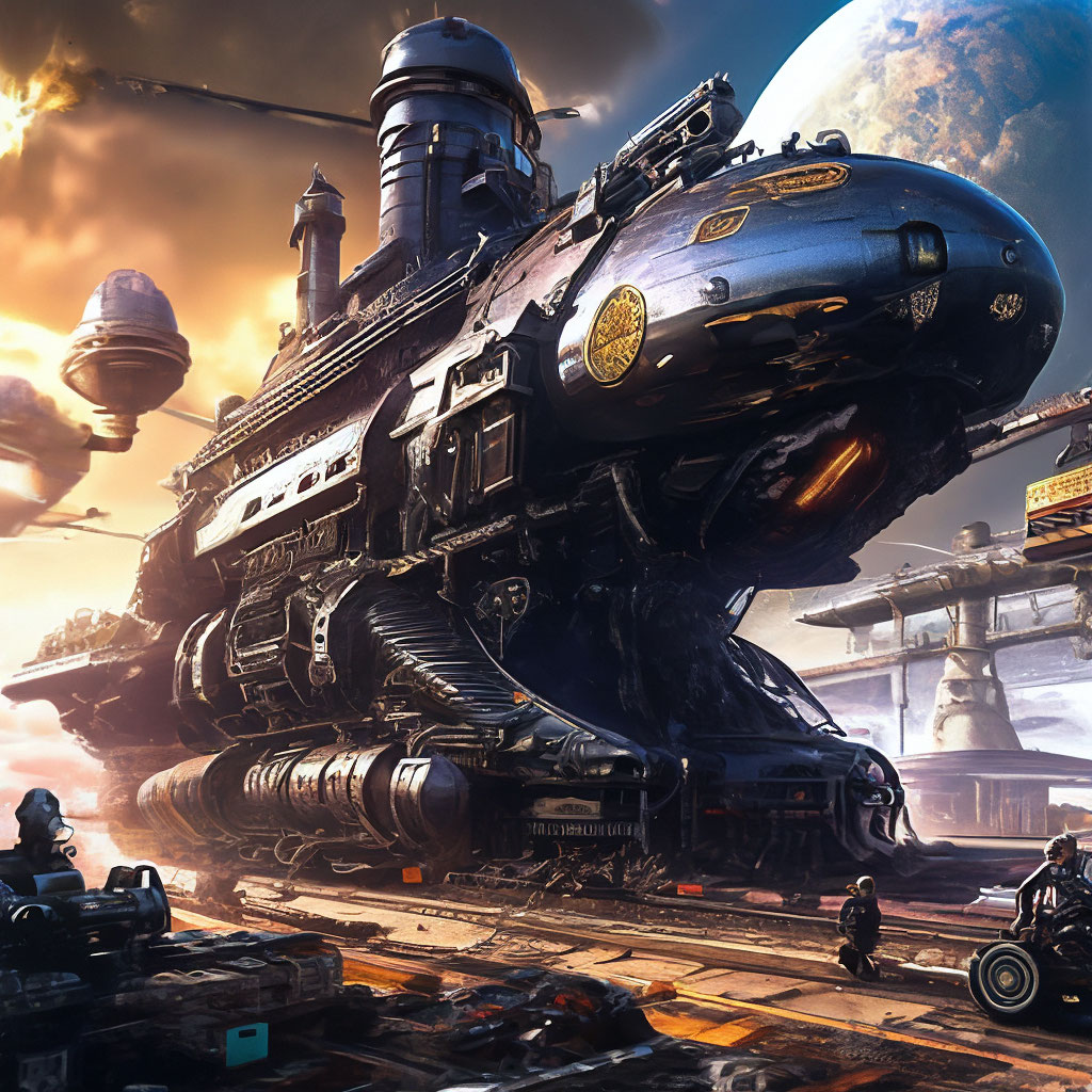 "Apocalypse Storm Industrial post-apocalypse Dieselpunk Tracked ...