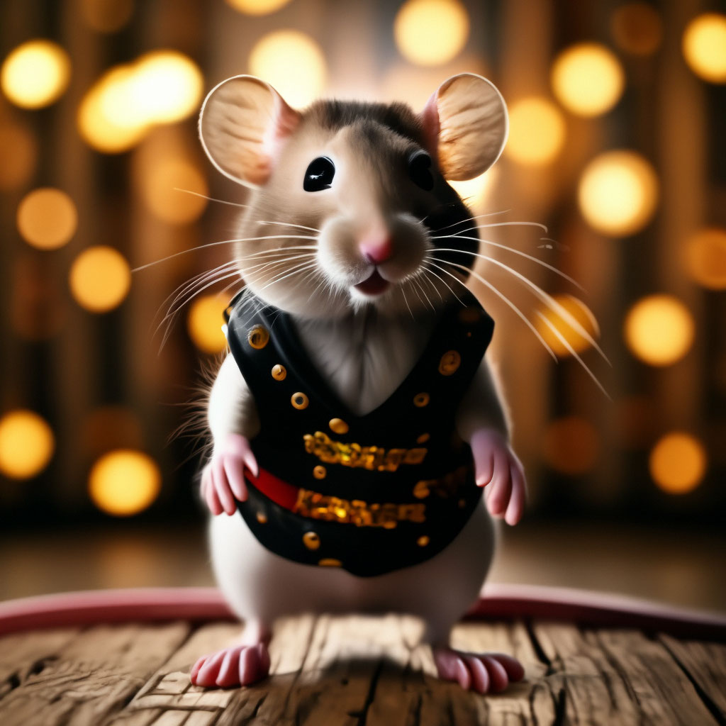 "Rat-chu" — image created in Shedevrum