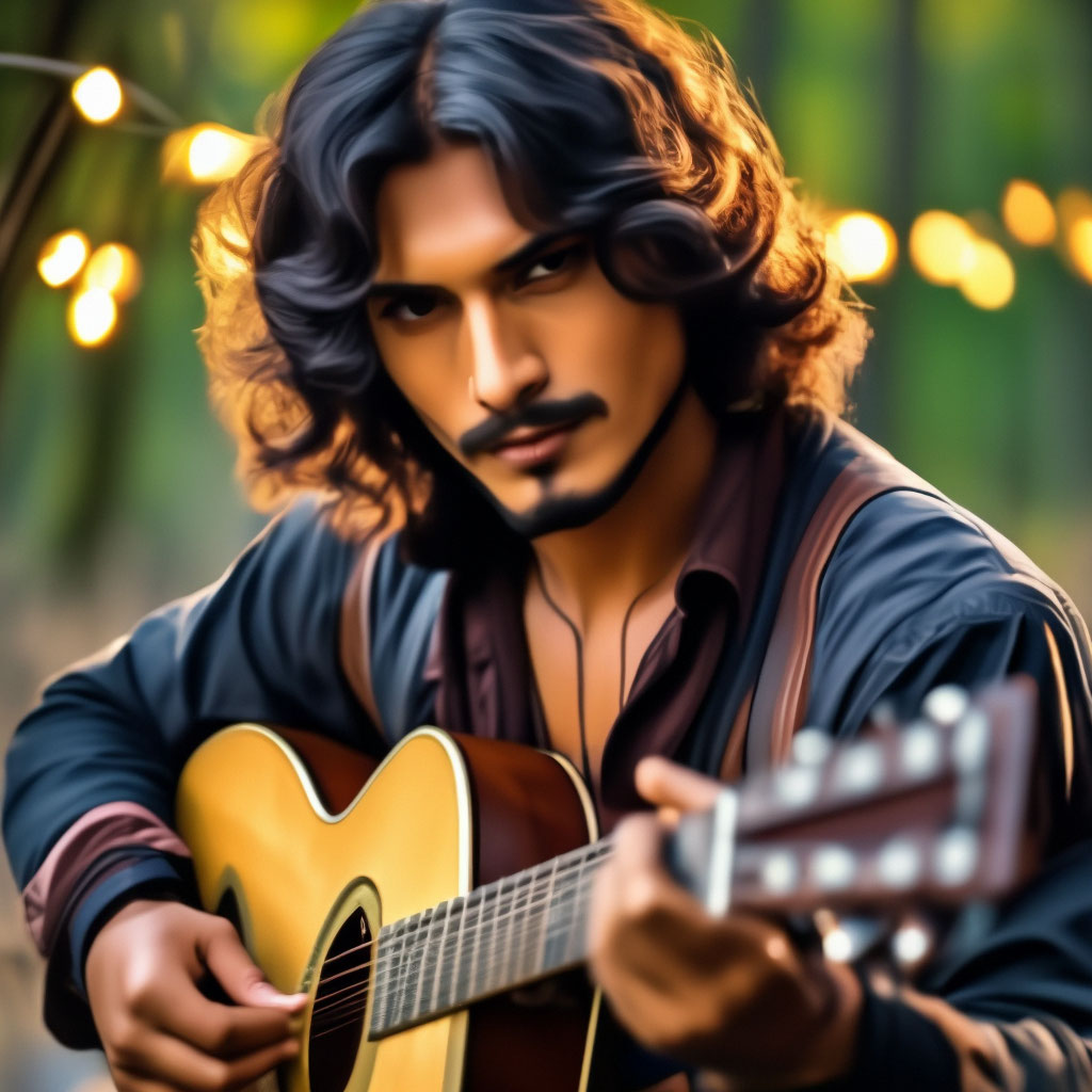 "🎶🌌 fateful charming handsome gypsy man Zobar Loiko a dashing young ...