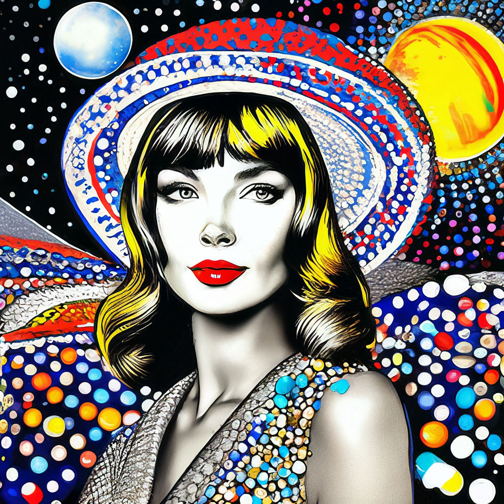 "The delight of the beautiful Jane Birkin during the parade of planets ...