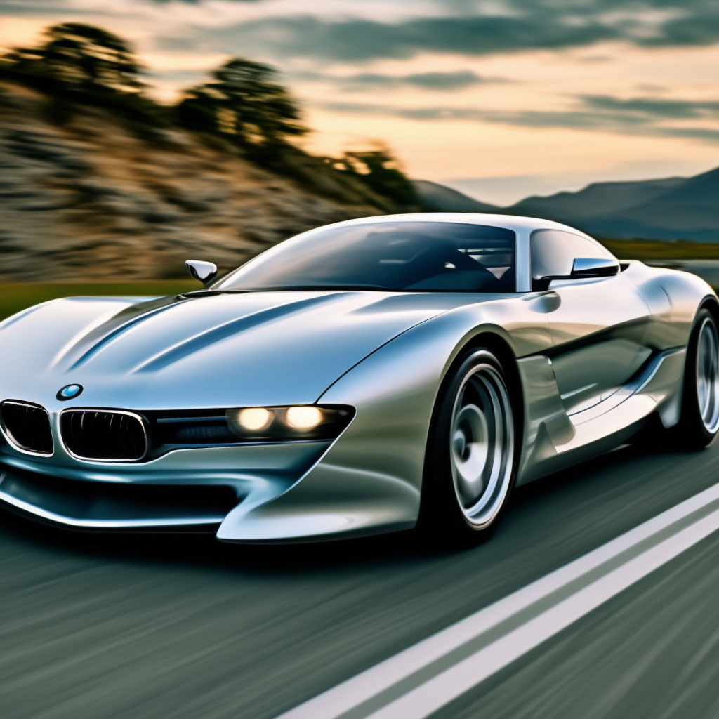 "BMW Italdesign Nazca, motion blur, hyperrealism, HDR+, 20000 Kbps ...