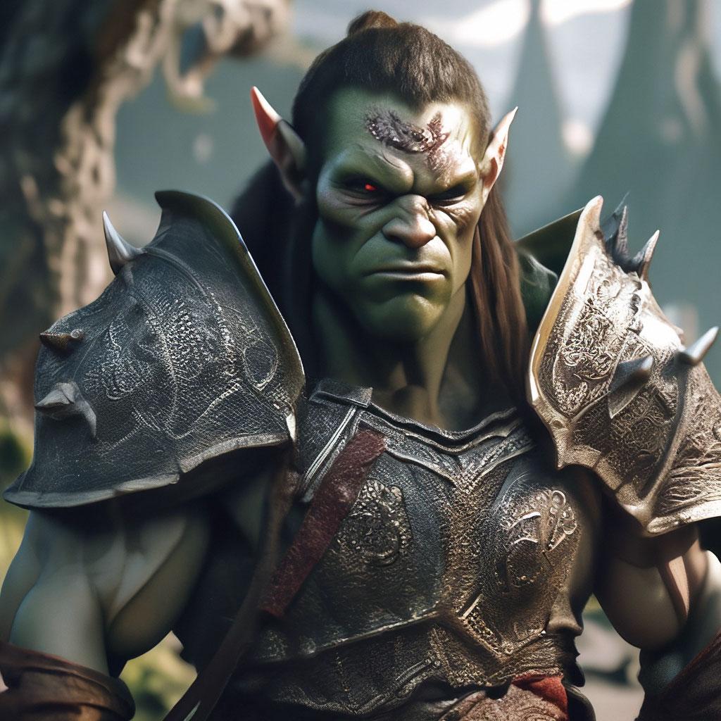 "Orc, 4k, professional photo, realistic, beautiful, high detail, high ...