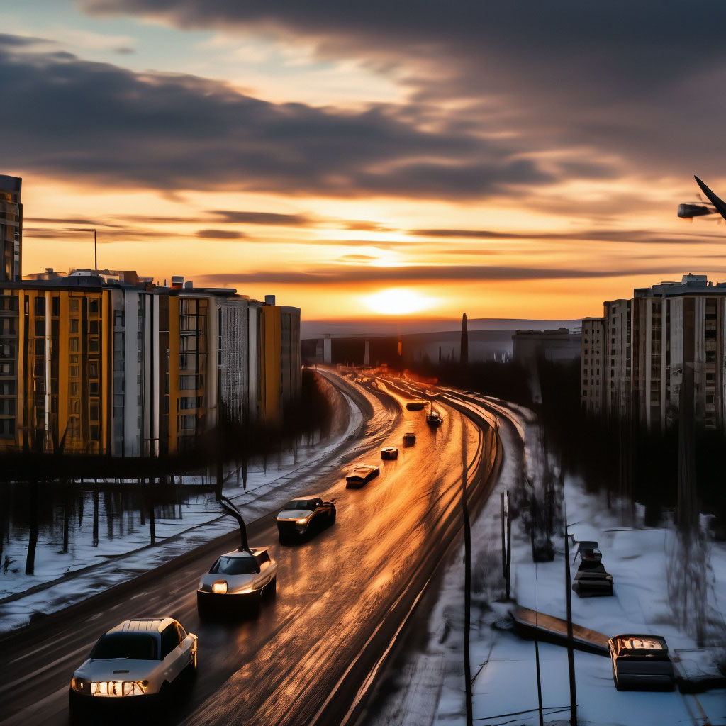 "Nyagan city, realistically, truthfully Khanty-Mansiysk Autonomous ...
