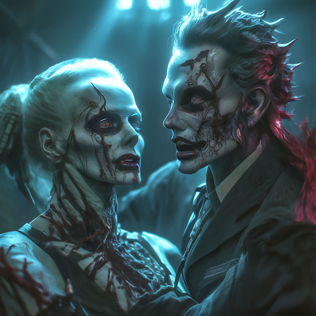 "Boney and Clyde necromorphic, hyperrealism, necrophage mysticism ...