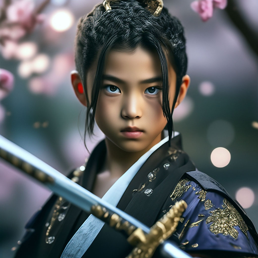 "Hyperrealism, oriental boy, complicated hairstyle,huge brown eyes ...