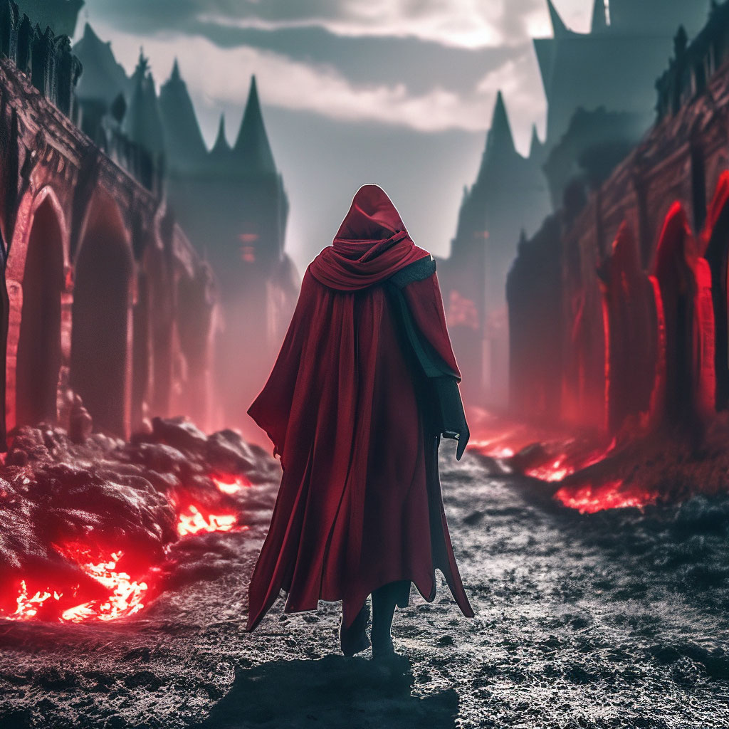 "Demonic Traveler 😈 A mysterious Demon Traveler in full growth, in a ...
